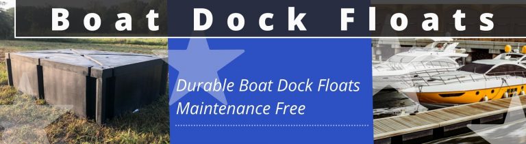 Boat Dock Floats - Coon Manufacturing